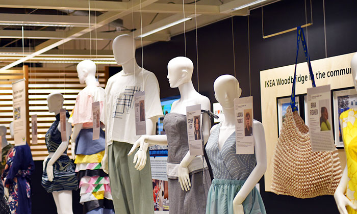 Fashion students showcase sustainability in exclusive IKEA exhibit ...