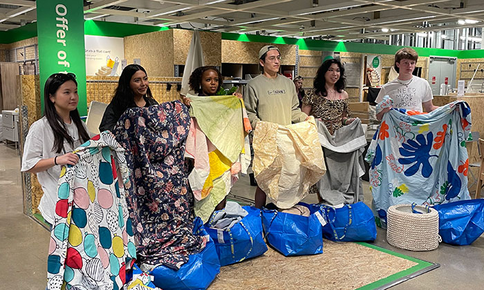 Fashion students showcase sustainability in exclusive IKEA exhibit ...